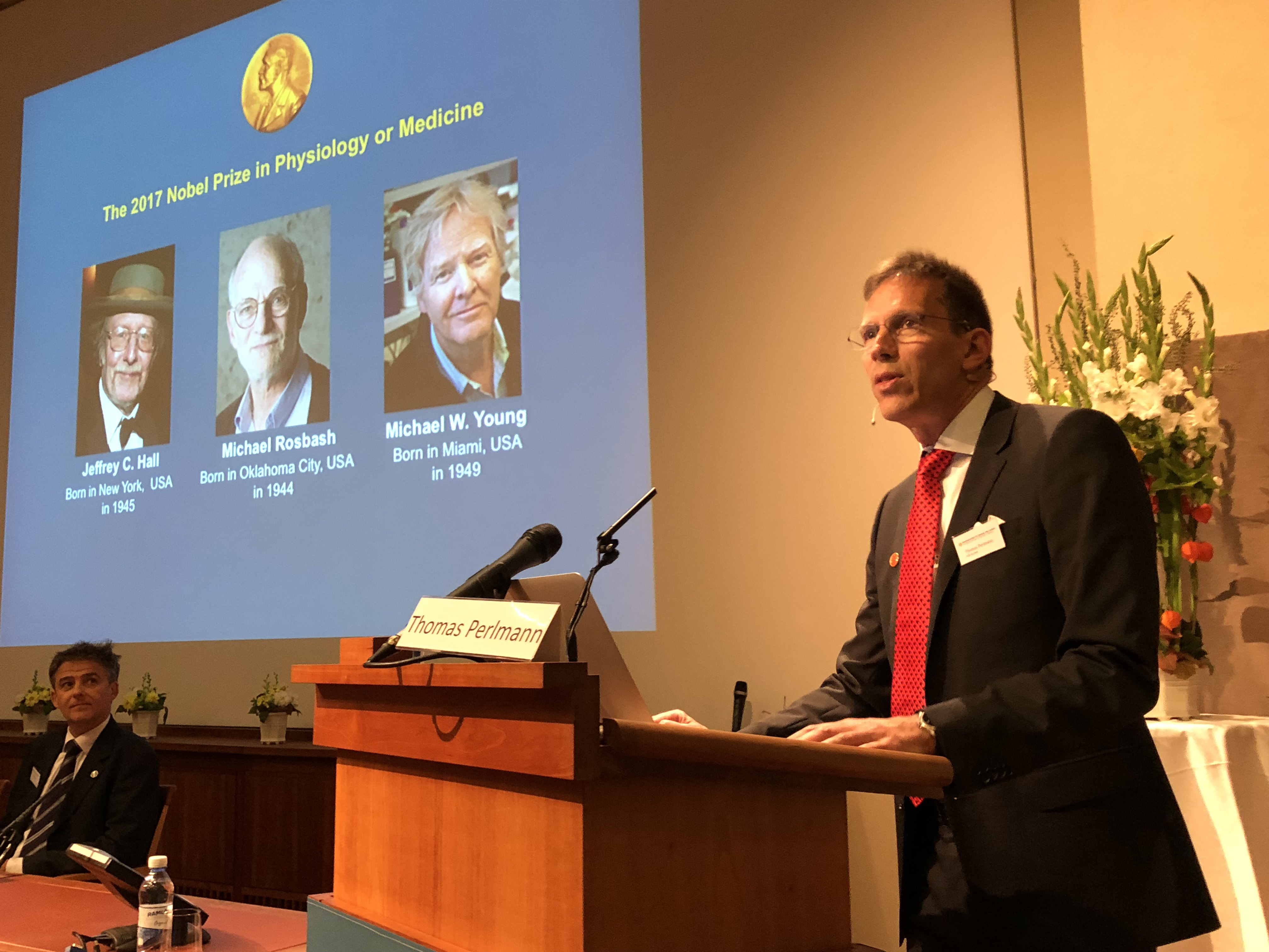 The Nobel Prize in Physiology or Medicine 2017 to Jeffrey C. Hall ...