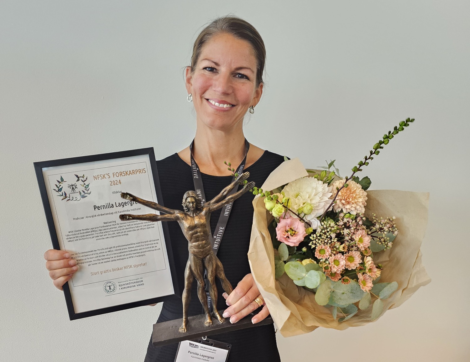 Pernilla Lagergren awarded NFSK Research Prize 2024 | Karolinska Institutet